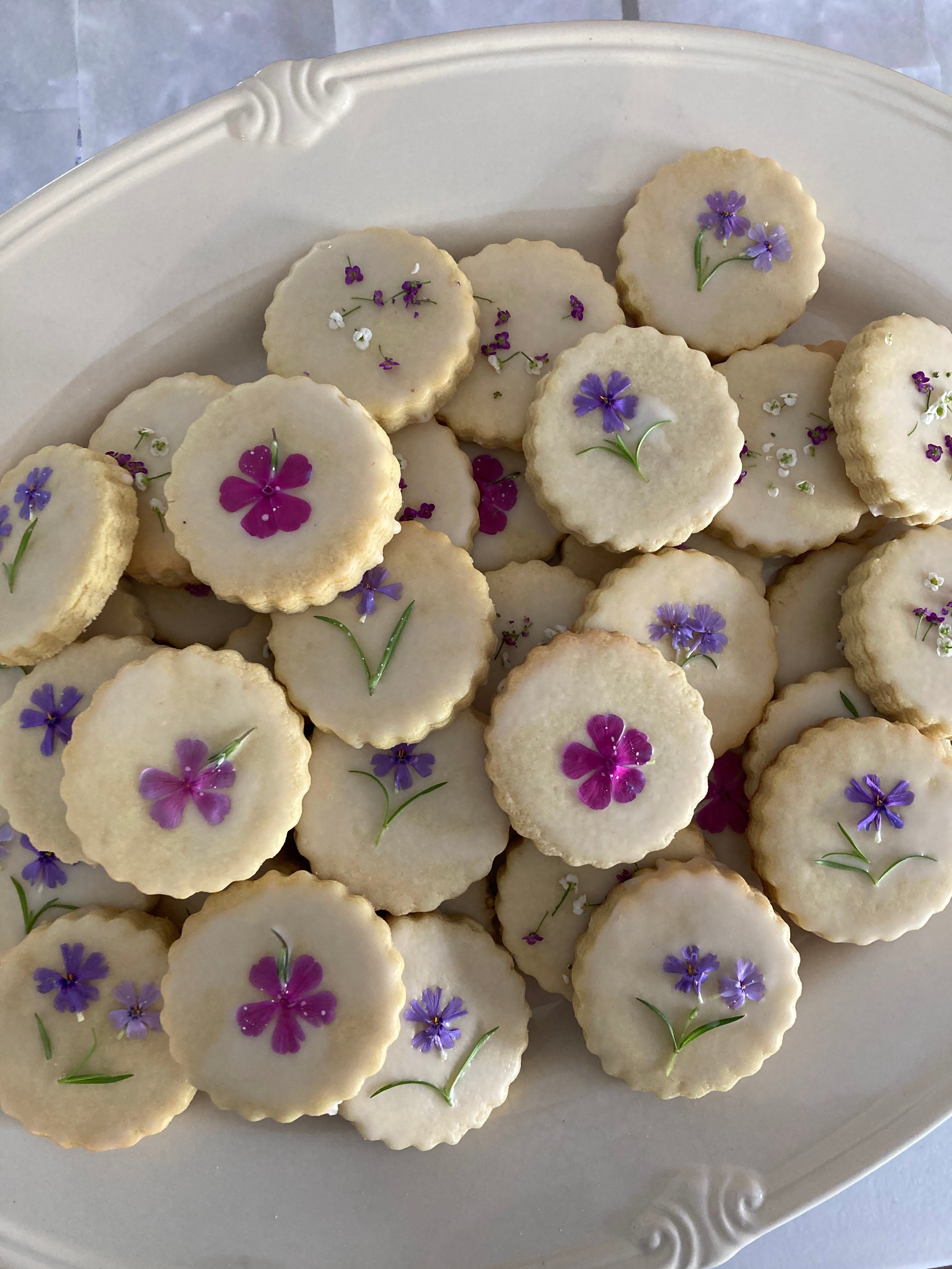 Wedding + Special Event Shortbread Cookies | Sweet Botanical Bakes